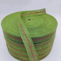 China Size Customized Jute Woven Ribbons Eco-Friendly Choice for Garment and Home Textile for sale