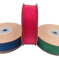 China 1mm Thickness Red Green Blue Belt Roller Nylon Jute Ribbon Webbing For Bag Strap for sale