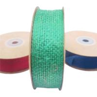 China 1mm Thickness Red Green Blue Belt Roller Nylon Jute Ribbon Webbing For Bag Strap for sale