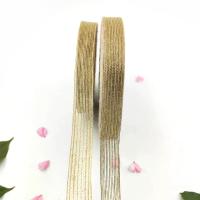 China Eco-Friendly 25mm Jute Ribbon for Wrapping and Bouquets Not Support 7 Days Sample Order for sale