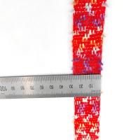 China Red Jute Burlap Fabric Ribbon Braided String Ribbon for Wedding and Party Decorations for sale