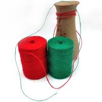 China 1mm Colorful Jute Twine Roll Durable Jute String Rope for Card Gift Packaging for sale