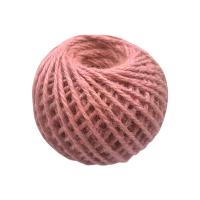 China Color Jute Thread Ball Braided Rope Classic Combed Mercerized Silk Jute Rope for Shoes for sale