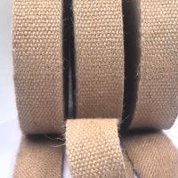 China 4 Cm Custom Size 1.5mm Thick Pure Jute Webbing for in Garment Manufacturing for sale