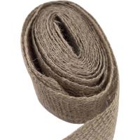 China Sustainable Jute Webbing Belt Woven Edge for Fashionable Clothing Accessories for sale