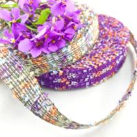 China Handmade Diy Hair Accessories Bow Ribbon Floating Flowers Superior 100% Jute Material for sale