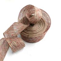 China Webbing Diy Decorative Bow Christmas Handmade Fishing Line Packaging Hemp Fishline Ribbon for sale