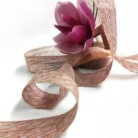 China Webbing Diy Decorative Bow Christmas Handmade Fishing Line Packaging Hemp Fishline Ribbon for sale