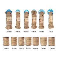 China Jute Rope Decorative Rope and Directly Sold by Manufacturers for Bag Applications 2 for sale