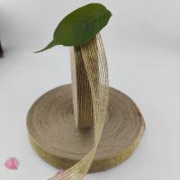 China DIY Jute Ribbon with 25mm Hemp Jute Webbing Simple Style Burlap Fish Silk Ribbon for sale