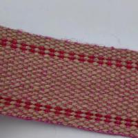 China Manufacturers Customized Jute Webbing Double Color Backpack Strap with Custom Colors for sale