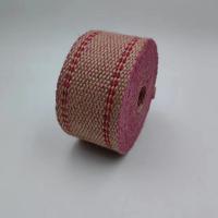 China Manufacturers Customized Jute Webbing Double Color Backpack Strap with Custom Colors for sale