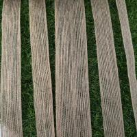China Jute Fishing Line Woven Ribbon for Clothing Shoes Hats Accessories Customized Colors for sale