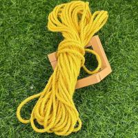 China High Tensile Strength Jute Rope 's Yellow Multi-strand Cords with 30 Years Experience for sale