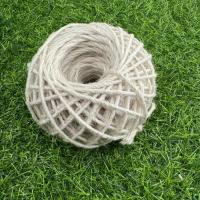 China Pure Natural Color Jute Rope Customized Eco-friendly Protection and Gift Decoration for sale