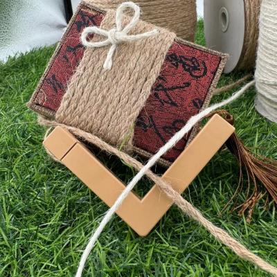 China Pure Natural Jute Rope Bag for Eco-friendly Packaging of Handmade Creations for sale