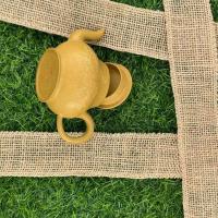 China Comfortable Jute Mesh Ribbon for Sustainable Home Decor Natural and Eco-friendly for sale