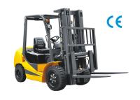 China Pneumatic Tyres Four Wheel Forklift 3 Ton 2350mm Turning Radius Comfortable Operation for sale