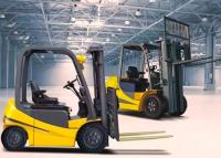 China Four Wheels 3ton Electric Warehouse Forklift Trucks With 3m Lift Height for sale