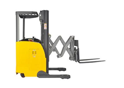China 9M Lift Height Narrow Aisle Warehouse Forklift Truck With Capacity 2000kg for sale