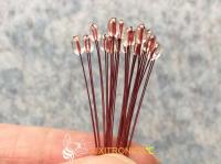China Radial Glass Coated Chip Thermistors for AIRMATIC MF57 series with Head Size 1.6mm & 2.3mm for sale