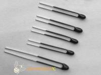 China 10K, 50K, 100K, 200K,1M, 2M Extended Upper Leads Epoxy Coated NTC Thermistor for sale