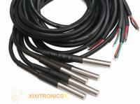 China OD6.0mm Output Digital DS18B20 Temperature Sensor for Vehicle MFT-4401 Series for sale