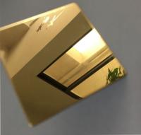 China 309S 310S 904L Gold Color Stainless Steel Sheet Mirror Finish For Elevator for sale