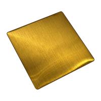 China Embossed Etched Color Stainless Steel Sheet Hot Rolled Mill Edge for sale