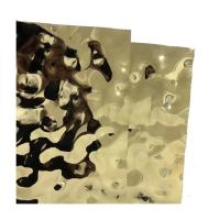 China Embossed Etched Color Stainless Steel Sheet Hot Rolled Mill Edge for sale
