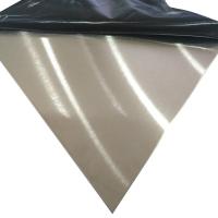 China Fireproof Decoiling Mirror Stainless Steel Sheet Gold 0.8 Mm Durable for sale