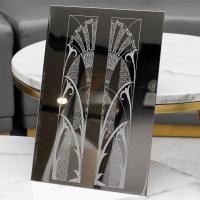 China 304 Etched Metal Elevator Stainless Steel Sheet Door Corrosion Resistant for sale