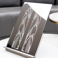 China 304 Etched Metal Elevator Stainless Steel Sheet Door Corrosion Resistant for sale