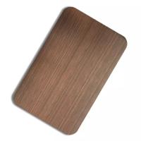 China Inoxidable PVD Brushed Stainless Steel Sheet Rustproof Hot Rolled for sale