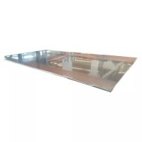 China Fireproof Anticorrosive Mirror Stainless Sheet , Acid Resistant Brushed Steel Plate for sale