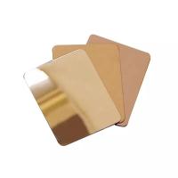 China 8K Rustproof Rose Gold Steel Sheet , Anti Corrosion Polished Stainless Steel Plate for sale