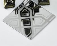 China 0.5mm 1.2mm Thickness Etched Stainless Steel Sheet Rustproof Durable for sale