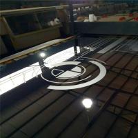 China Fireproof Elevator Etched Stainless Steel Sheet PVD Coating Acid Resistant for sale