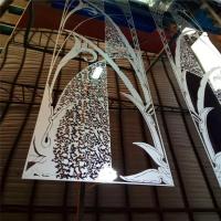 China Fireproof Elevator Etched Stainless Steel Sheet PVD Coating Acid Resistant for sale