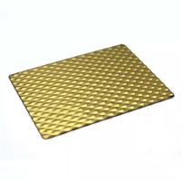 China Inoxidable 304 Embossed Steel Sheet Corrosion Resistant Mirror Finish for sale