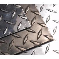 China Welding Diamond Embossed Stainless Steel Sheet Cold Rolled Polished Surface for sale