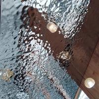 China Ripple Hammered Stamped Stainless Steel Sheet Metal Thickness 0.8mm Rustproof for sale