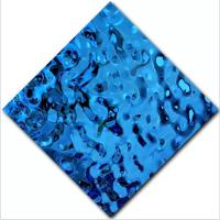 China Anticorrosive Stainless Steel Water Ripple Sheet For Ceiling Mirror 8K Surface for sale