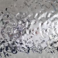 China Anticorrosive Stainless Steel Water Ripple Sheet For Ceiling Mirror 8K Surface for sale