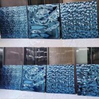 China Anticorrosive Stainless Steel Water Ripple Sheet For Ceiling Mirror 8K Surface for sale