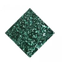 China Water Ripple Stamped Stainless Steel Sheet Polished Finish Fireproof Thickened for sale