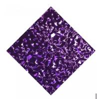 China Water Ripple Stamped Stainless Steel Sheet Polished Finish Fireproof Thickened for sale
