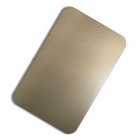 China PVD Colour Bead Blasted Stainless Steel Sheet Decoiling Anti Oxidation for sale