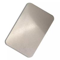 China PVD Colour Bead Blasted Stainless Steel Sheet Decoiling Anti Oxidation for sale