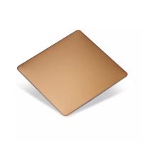 China ISO9001 304 Gold Bead Blasted Stainless Steel Sheet Rustproof For Decoration for sale